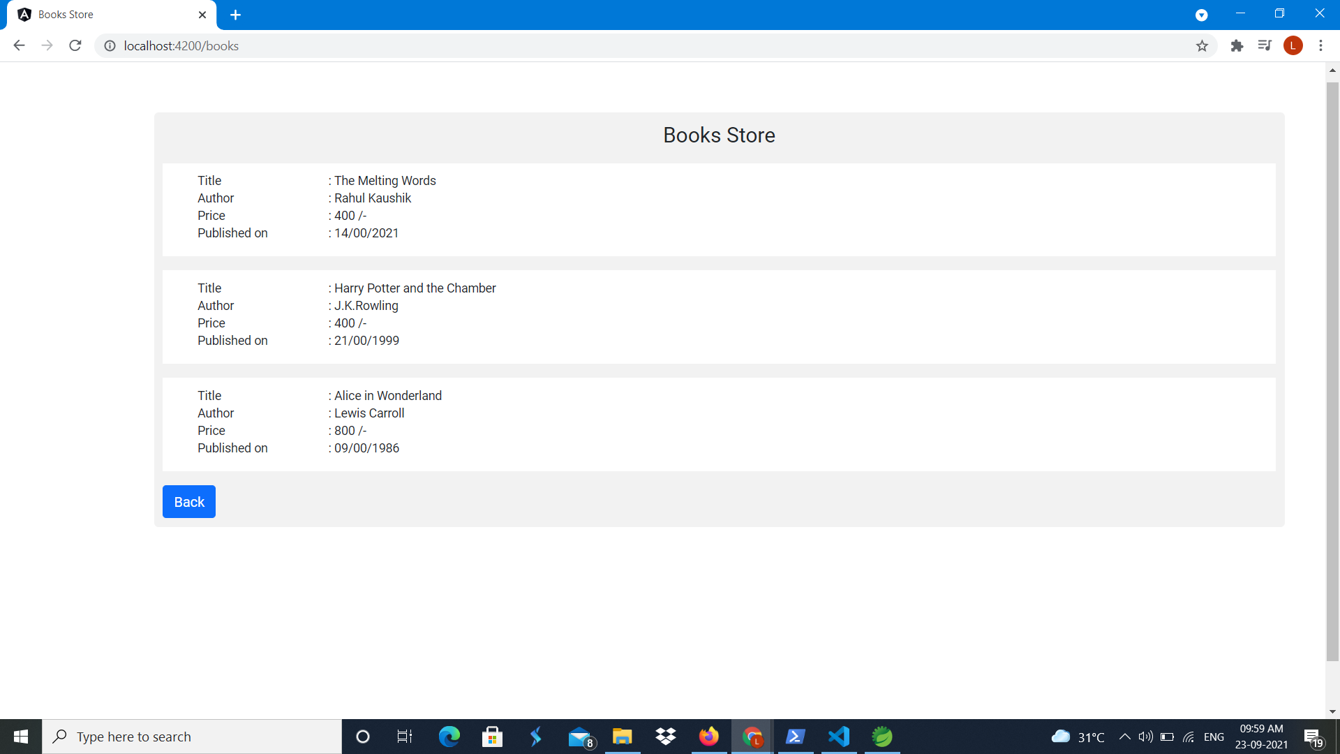 GitHub - LavanyaK05/Book-store-Task1