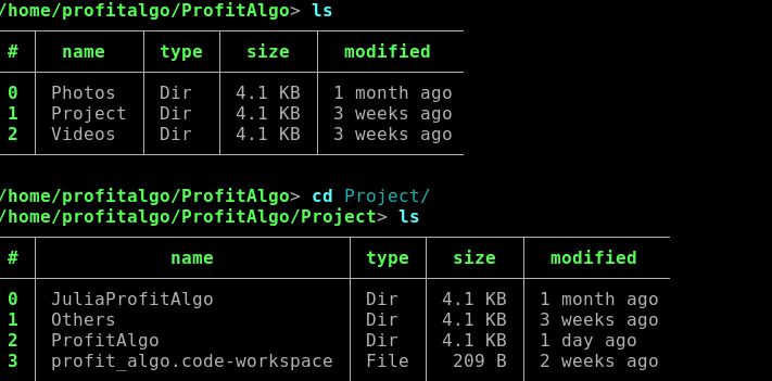Size of Directory is wrongly displayed. · Issue #3558 · nushell/nushell · GitHub