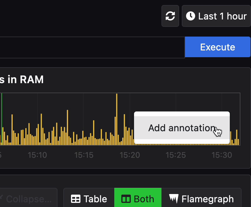 Handle "New Annotation" popover off window positioning · Issue #1533 · grafana/pyroscope · GitHub