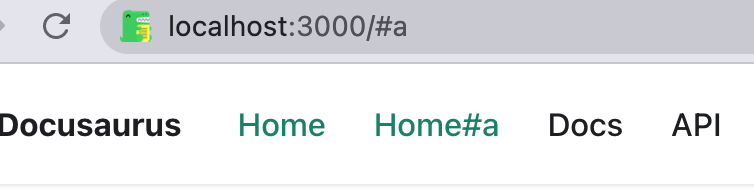 Navbar item support isActive attribute, hash link activation is invalid · Issue #8003 · facebook ...