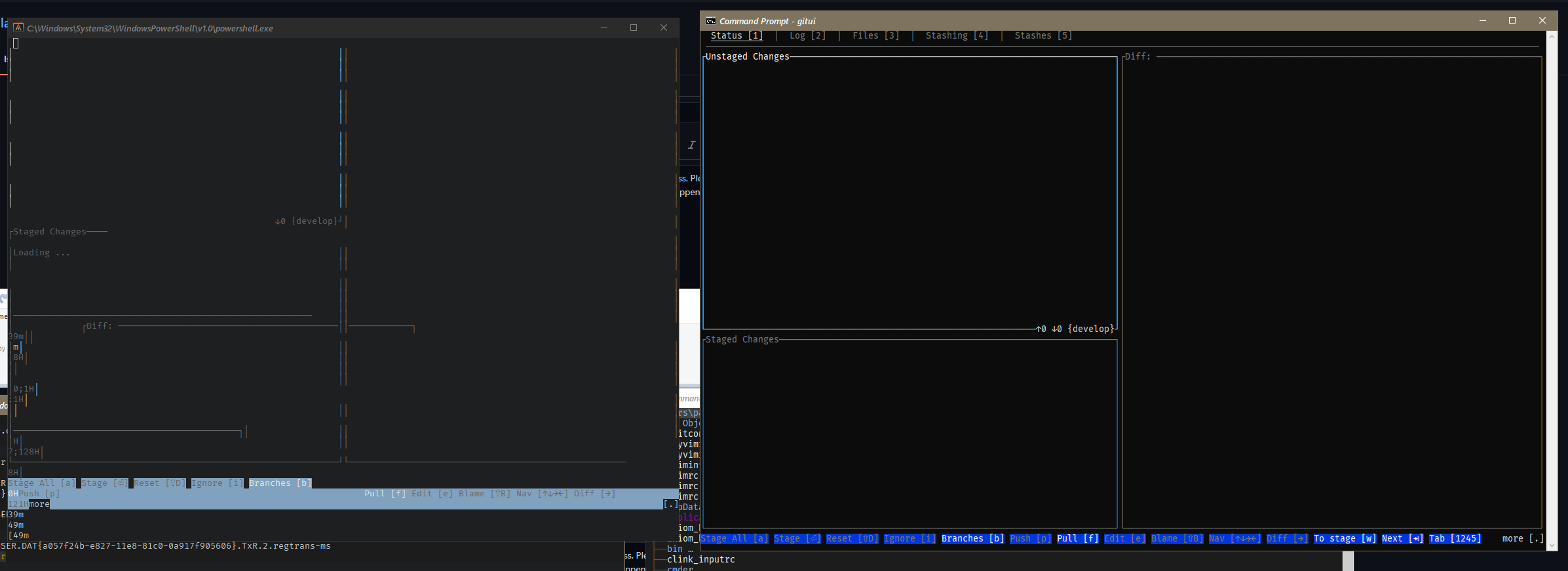 Alacritty issues with ANSI in some TUI programs in Windows · Issue ...