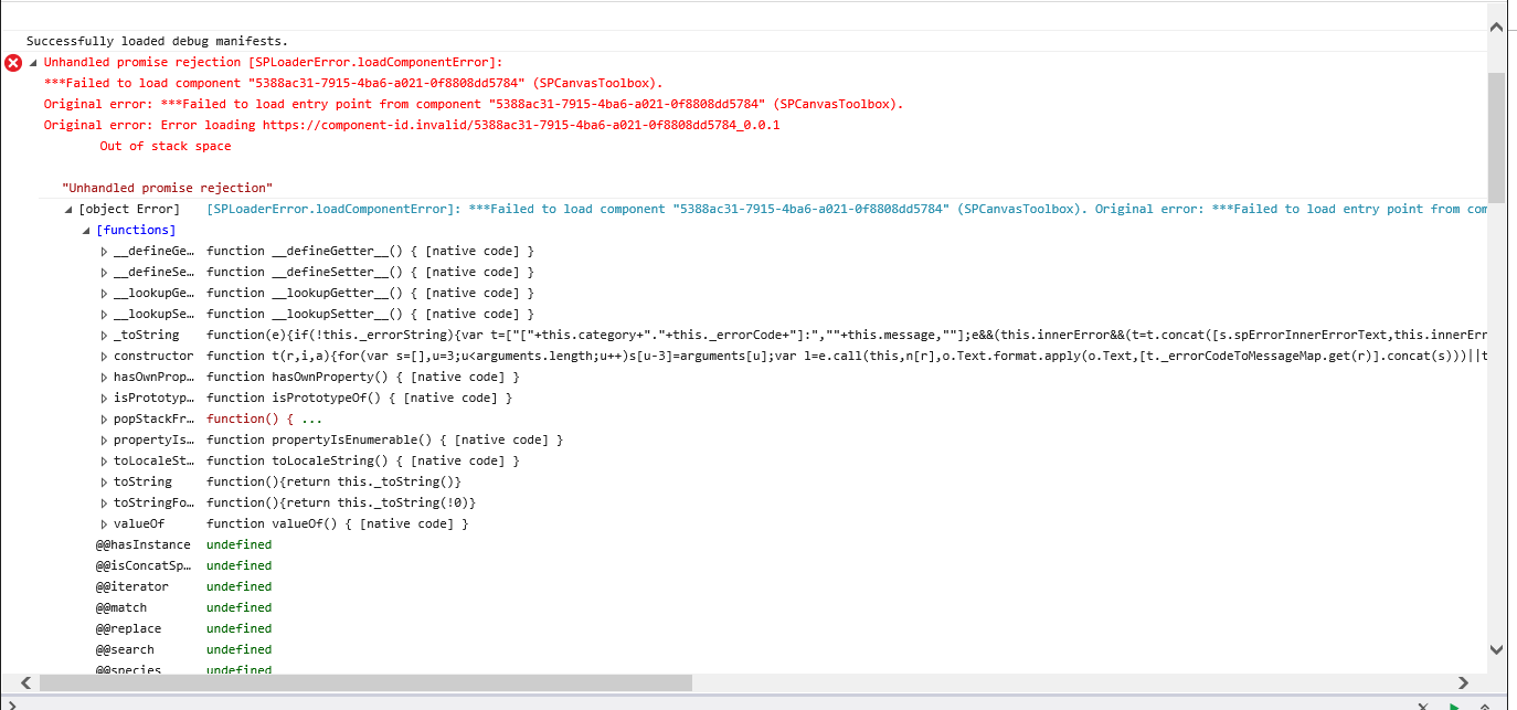 IE Out of Stack Error · Issue #360 · pnp/pnpjs · GitHub