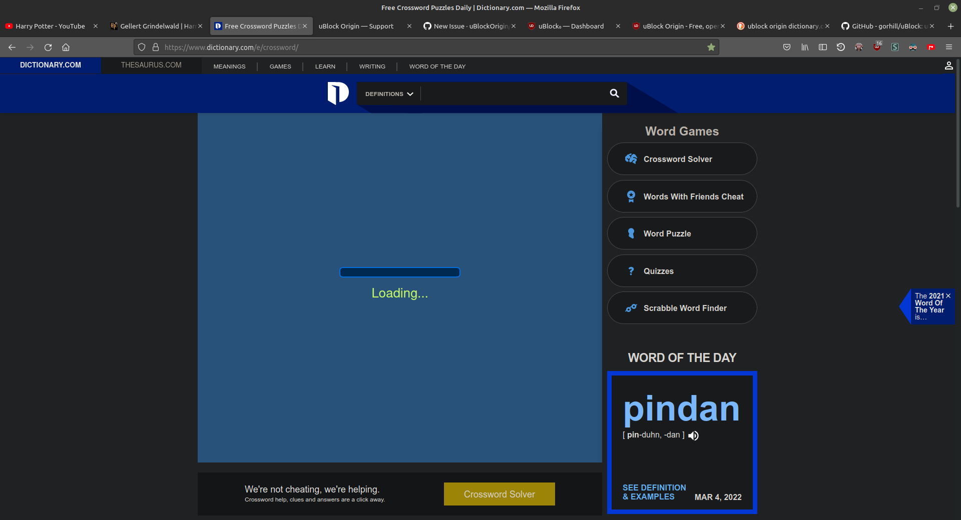 dictionary.com: breakage · Issue #12034 · uBlockOrigin/uAssets · GitHub