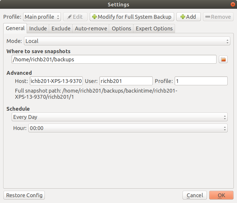 re-occuring backup not working · Issue #1066 · bit-team/backintime · GitHub