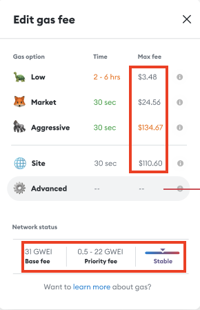 Reduce EIP-1559 v2 gas fee refresh animation · Issue #12976 · MetaMask/metamask-extension · GitHub
