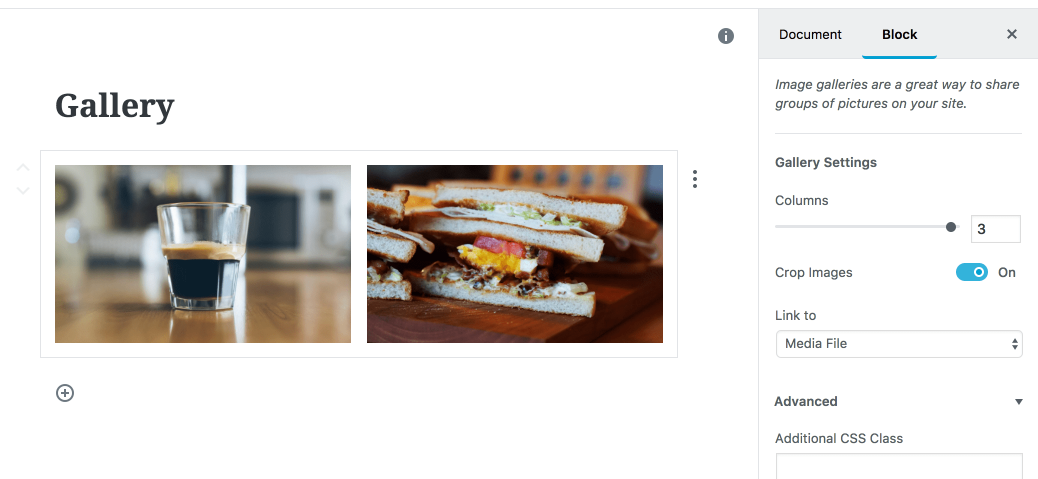 Gallery Block: columns count update on remove · Issue #3274 · WordPress/gutenberg · GitHub