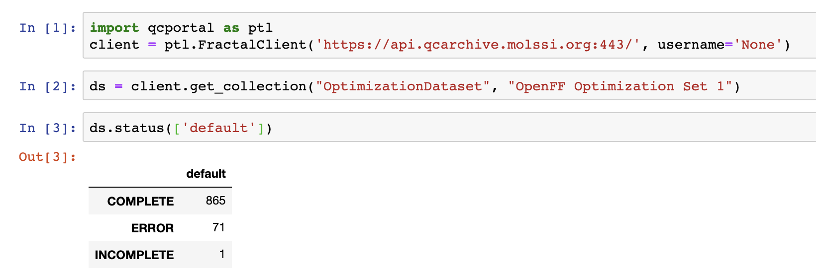 Resubmit Error Jobs in [OpenFF Optimizaiton Set 1] · Issue #6 · openforcefield/qca-dataset ...