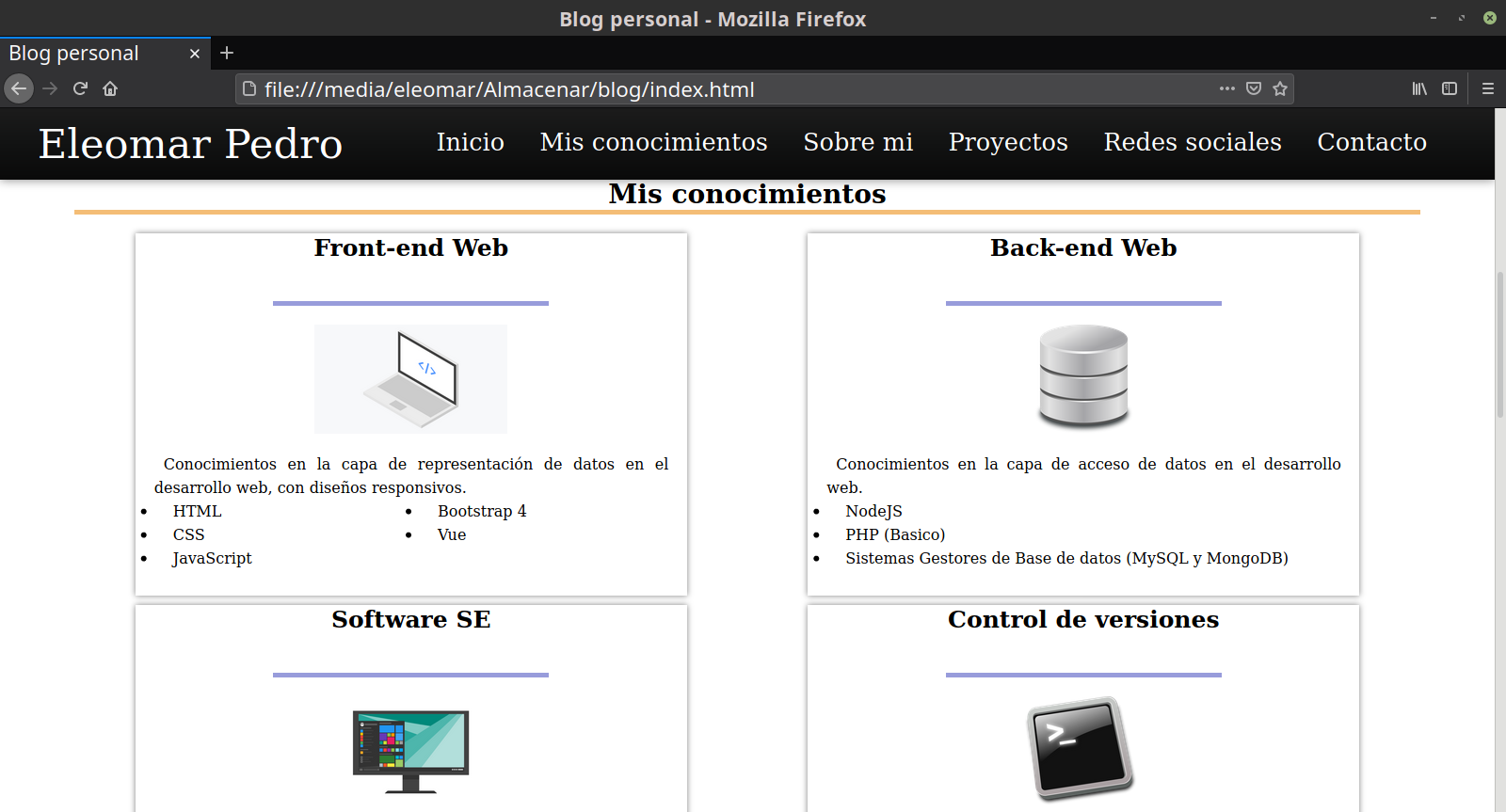 GitHub - EleomarPL/Portafolio: Portafolio usando HTML y CSS