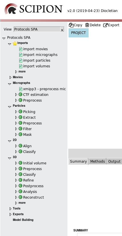 protocol tree view always expanded · Issue #218 · scipion-em/scipion-pyworkflow · GitHub