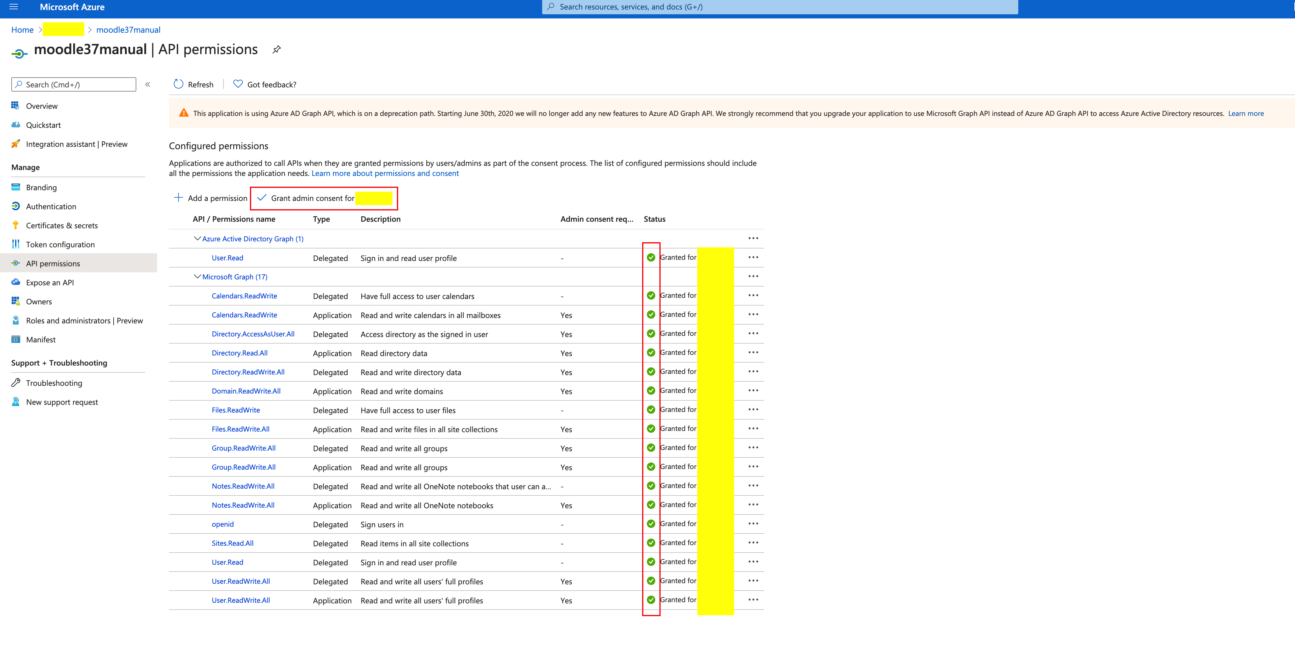 Cannot retrieve a token for the base resource when using application access · Issue #1455 ...