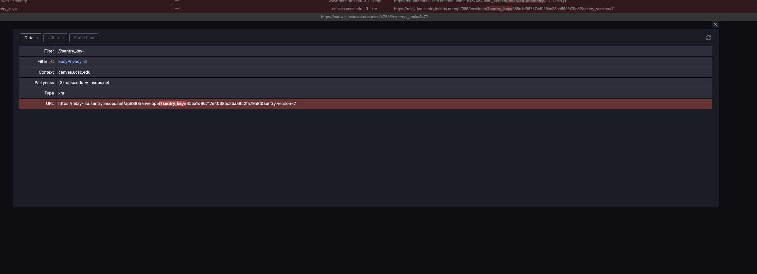 canvas.ucsc.edu: breakage (requires login) · Issue #15092 · uBlockOrigin/uAssets · GitHub