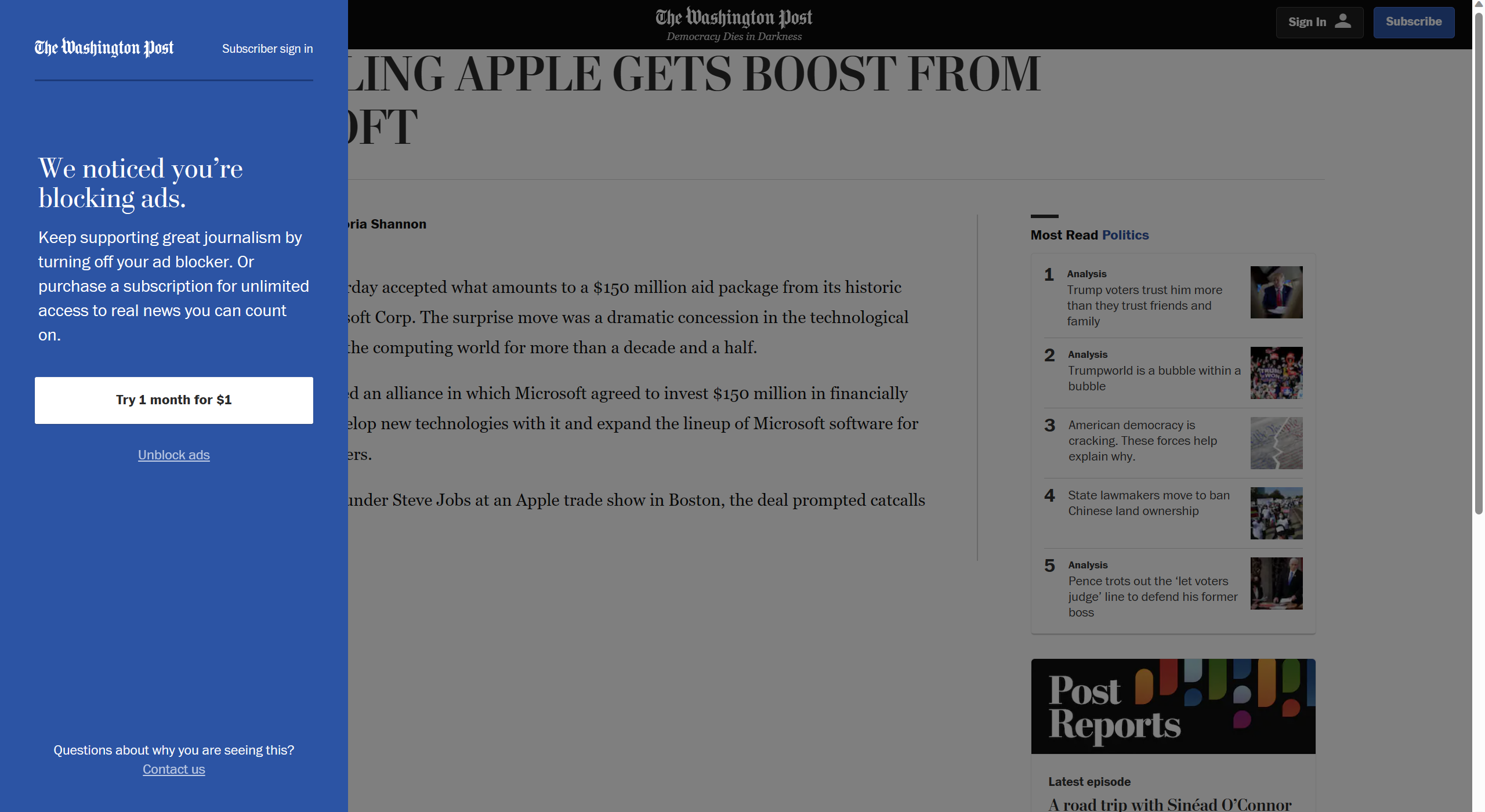 washingtonpost.com: detection · Issue #19428 · uBlockOrigin/uAssets · GitHub