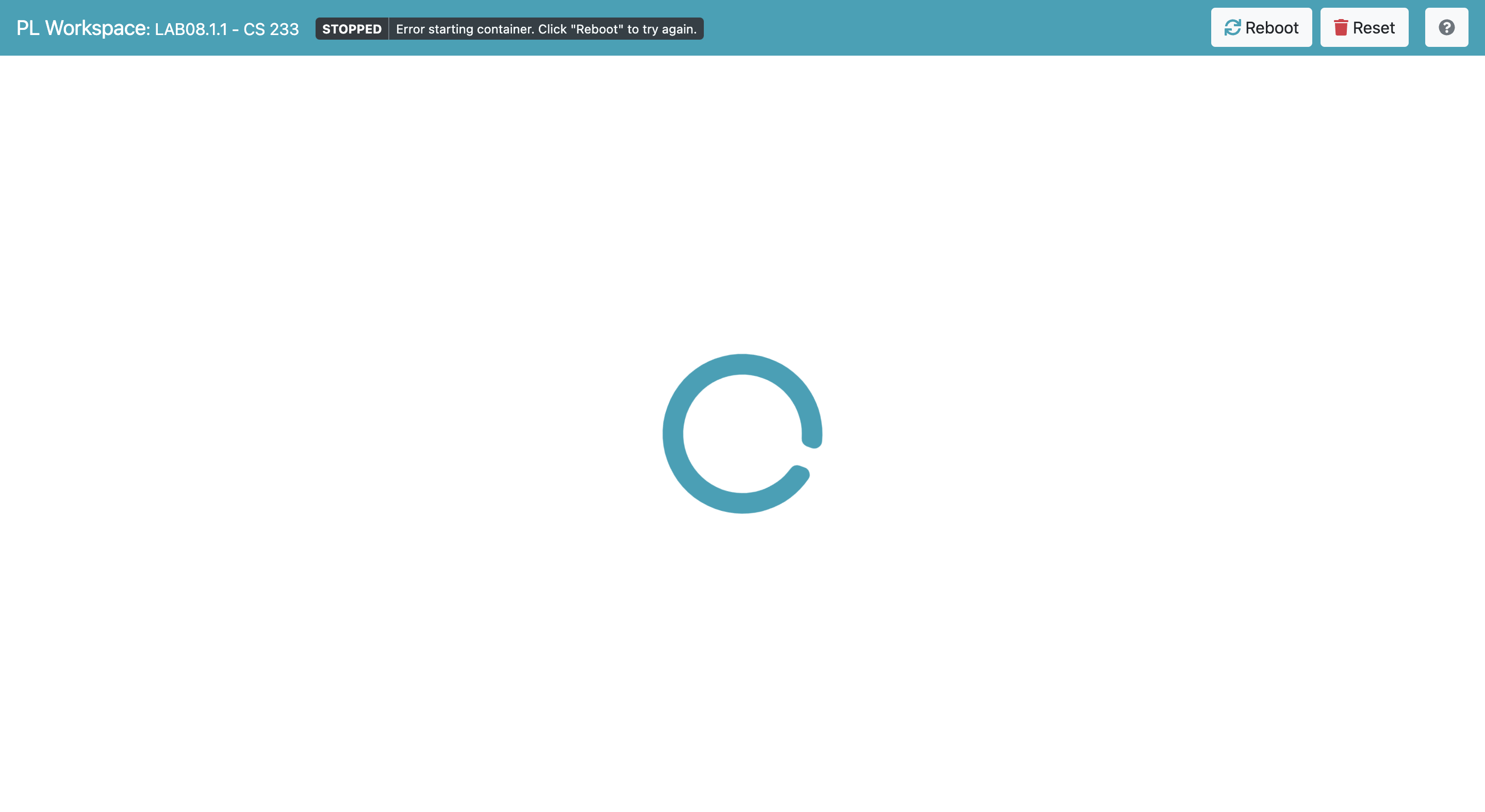 Error starting PL Workspaces · Issue #5504 · PrairieLearn/PrairieLearn · GitHub
