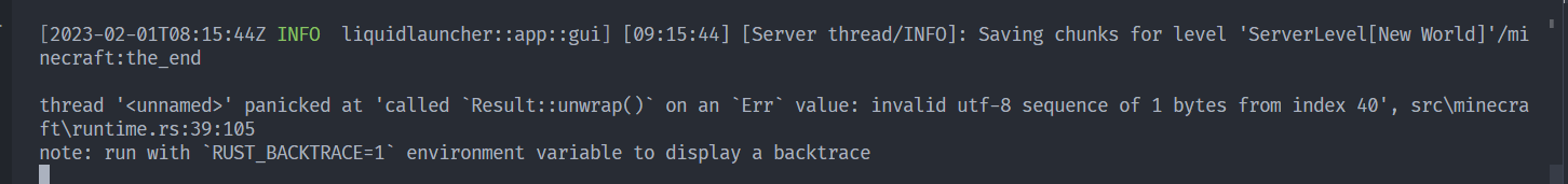 process watcher will freeze after some time (breaking log, launcher ...
