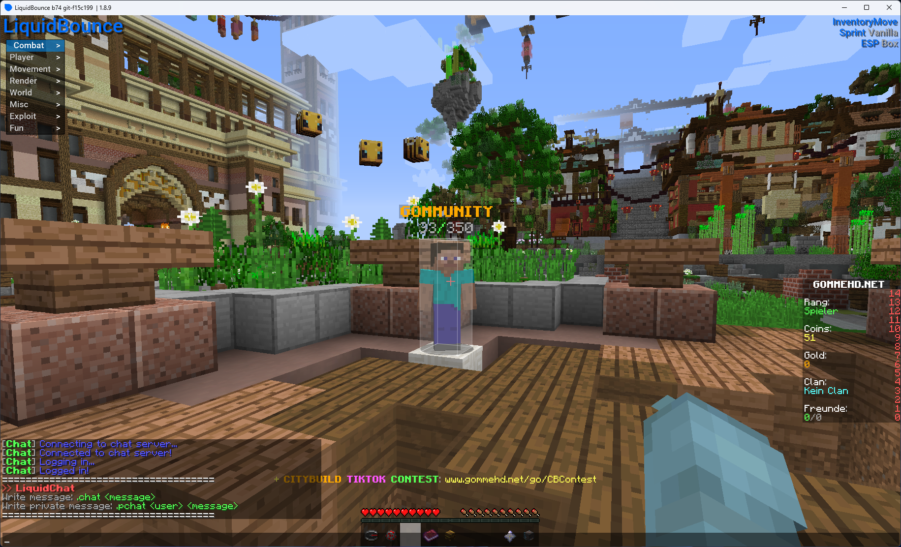 [BUG] · Issue #909 · CCBlueX/LiquidBounce · GitHub