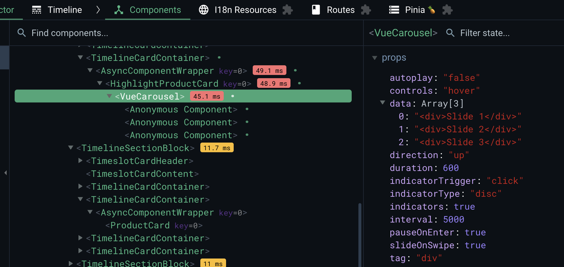 Data not being displayed · Issue #39 · fengyuanchen/vue-carousel · GitHub