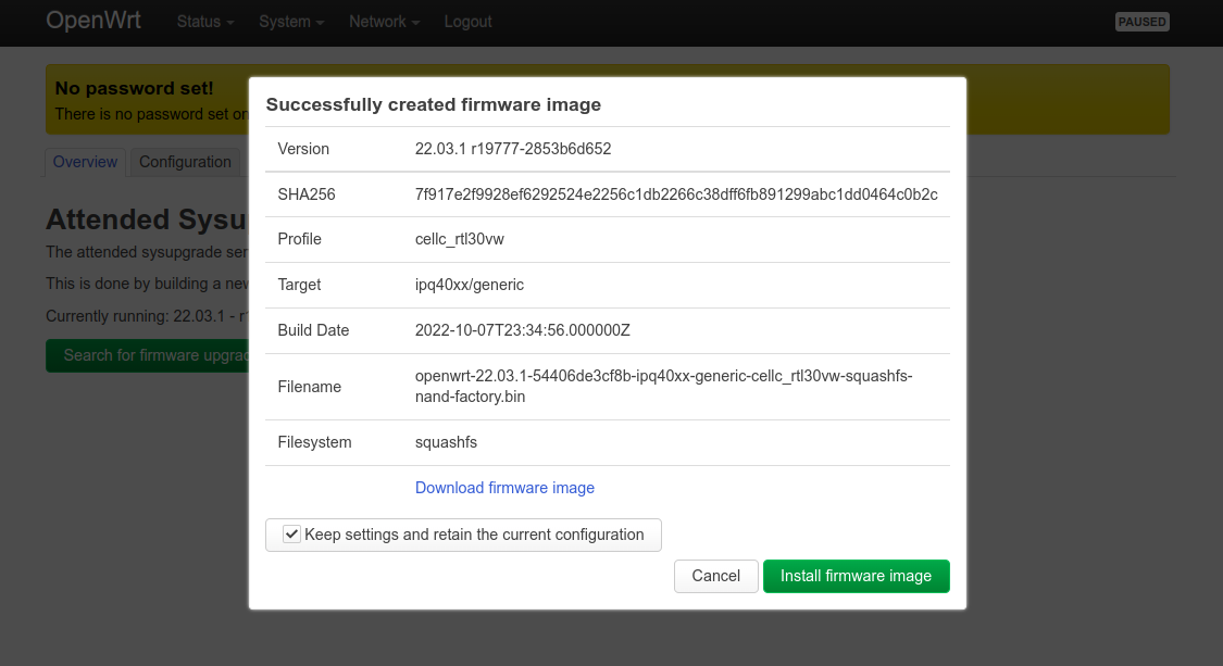 auc: No such file or directory (2) · Issue #19920 · openwrt/packages · GitHub