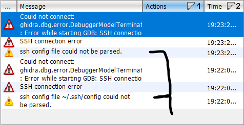 Can't connect to GDB over SSH without ~/ssh/config file -- v10.2.2 · Issue #4837 ...