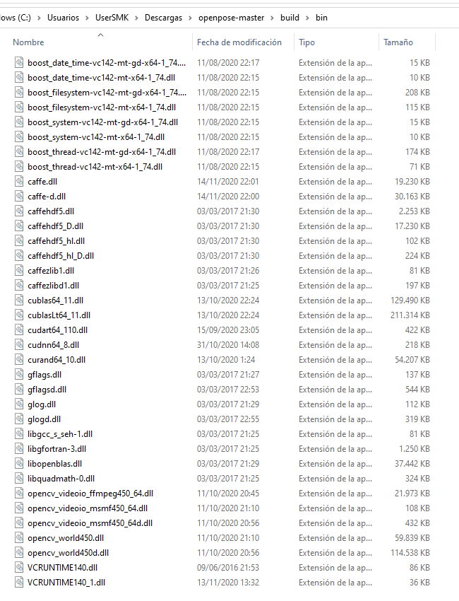 [v1.7.0] Request :) Please build OpenPoseDemo with unity special parameter · Issue #1758 · CMU ...