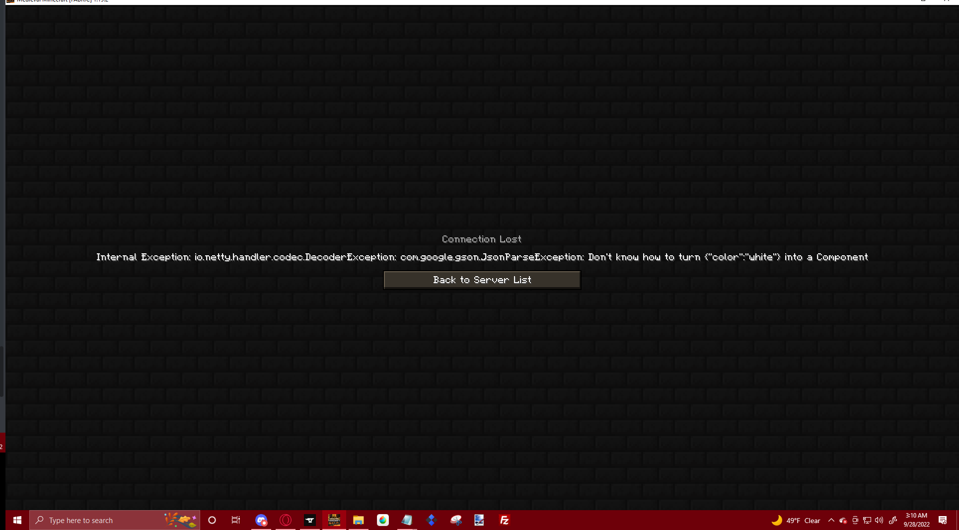I cant join a friends server after update · Issue #766 ...