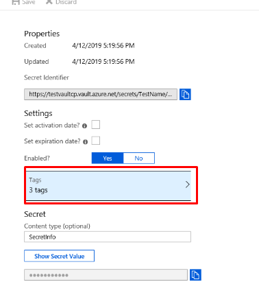 Request to have a feature to get secret/cert tags info (SecretProperties.Tags) · Issue #1177 ...