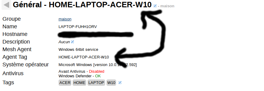 Agent tag and display name in UI · Issue #873 · Ylianst/MeshCentral ...