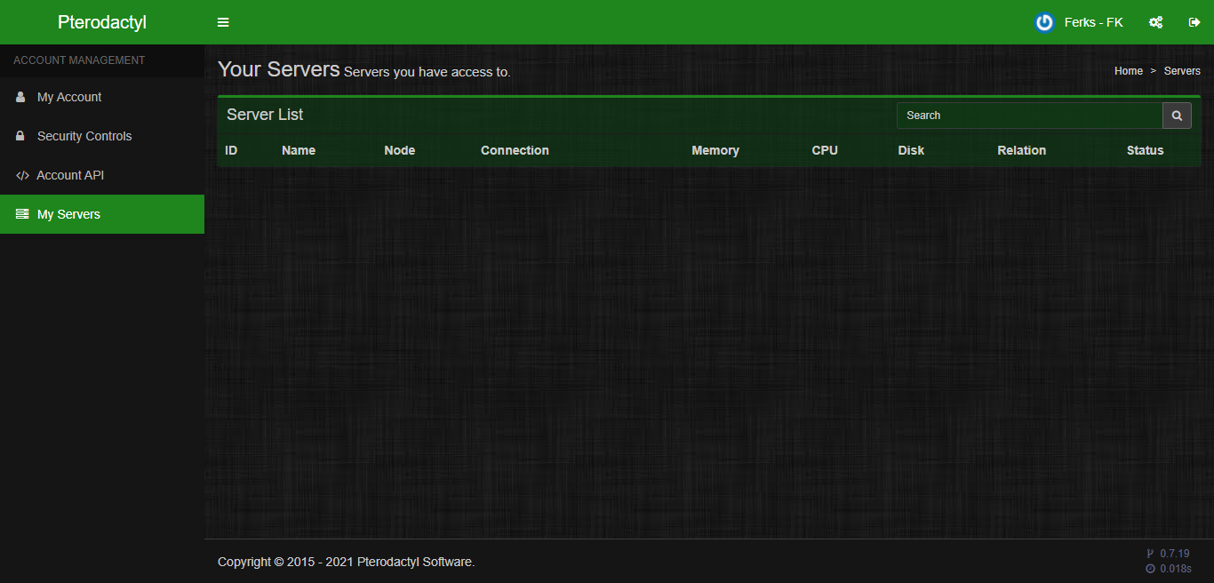 GitHub - Ferks-FK/Pterodactyl-AutoThemes: Themes Installation Script for Pterodactyl 0.7 and 1.x
