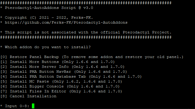 GitHub - SrStuxBR/Pterodactyl-AutoAddons