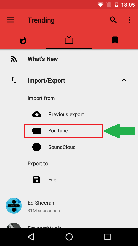 can't import subscription from file · Issue #4075 · TeamNewPipe/NewPipe · GitHub