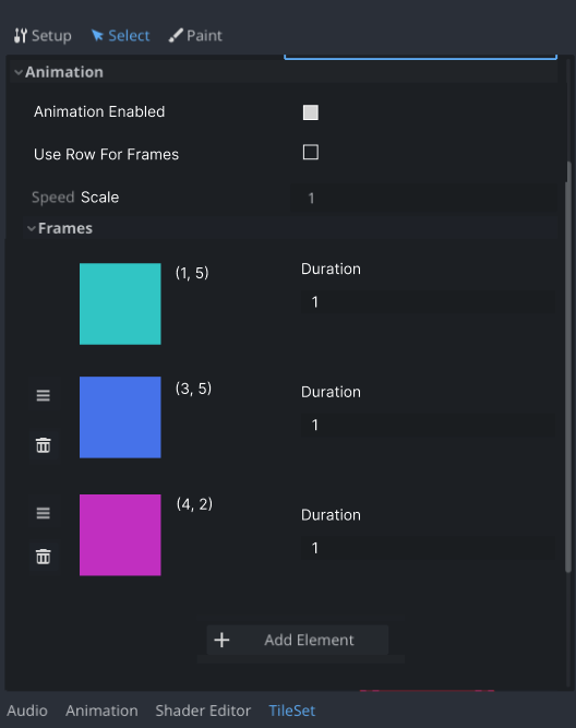 `TileSet` animation - allow arbitrary tile selection for frames · Issue #7290 · godotengine ...