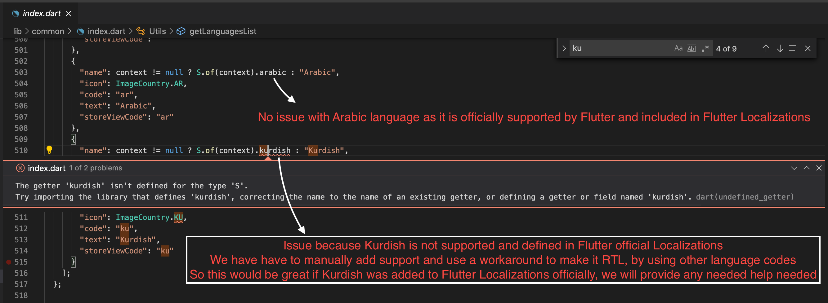 Adding support for a third-party locale does not change text direction ...