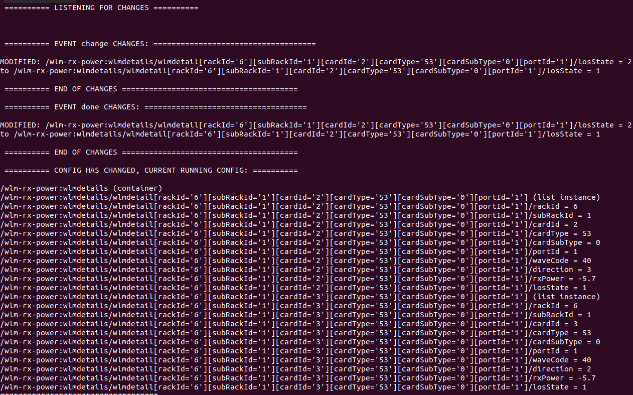 Query: How to get a list instance of the key whose data values change? · Issue #2135 · sysrepo ...