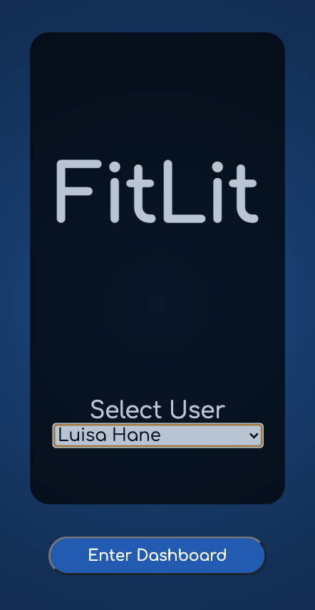GitHub - CJSpohn/FitLit: FitLit project starter kit for students
