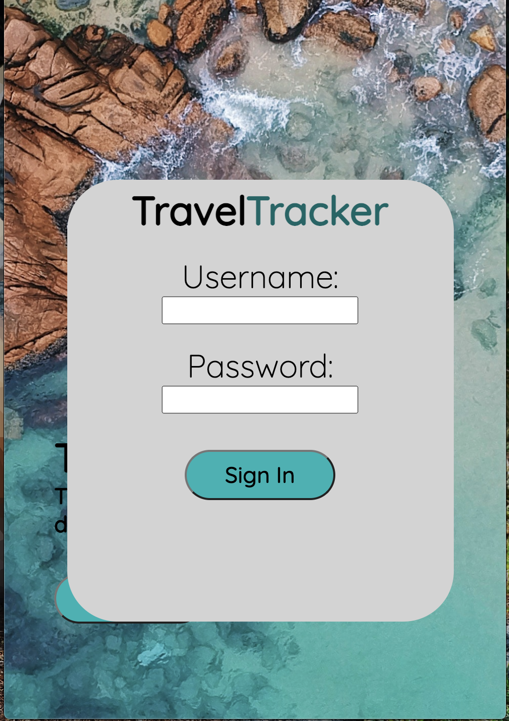 GitHub - CJSpohn/Travel-Tracker