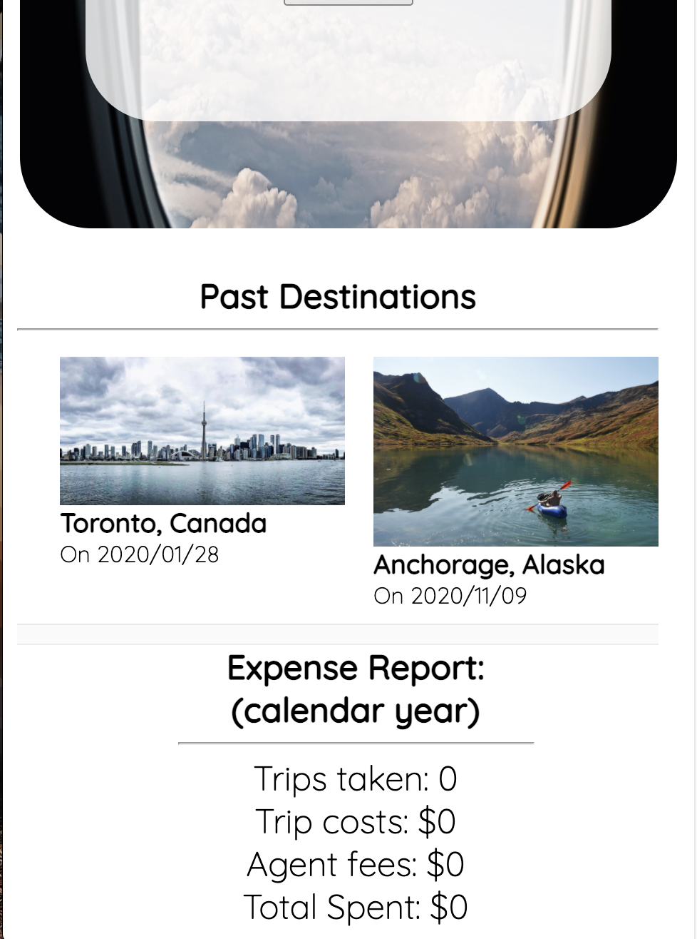 GitHub - CJSpohn/Travel-Tracker