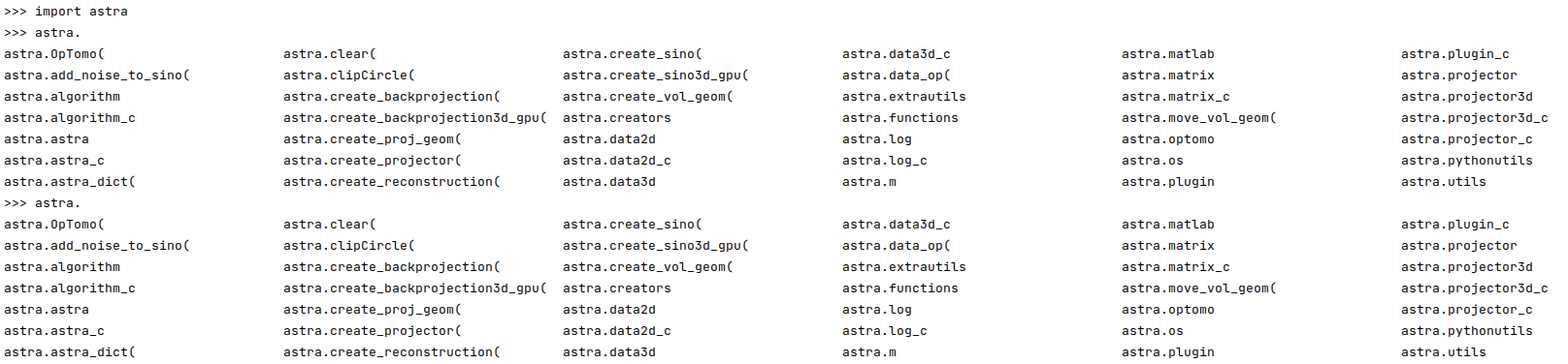 Astra in python package index · Issue #51 · astra-toolbox/astra-toolbox · GitHub