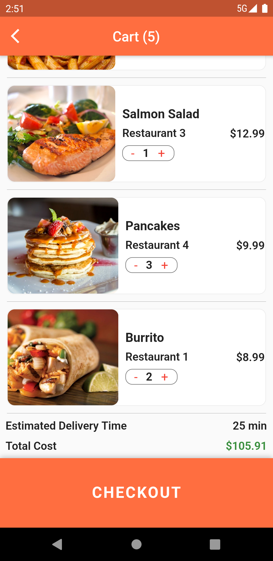GitHub - mohamedawnallah/flutter_restaurant_project: UI/UX Design ...