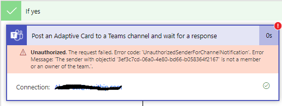 Flow issue · Issue #117 · OfficeDev/microsoft-teams-apps-requestateam · GitHub