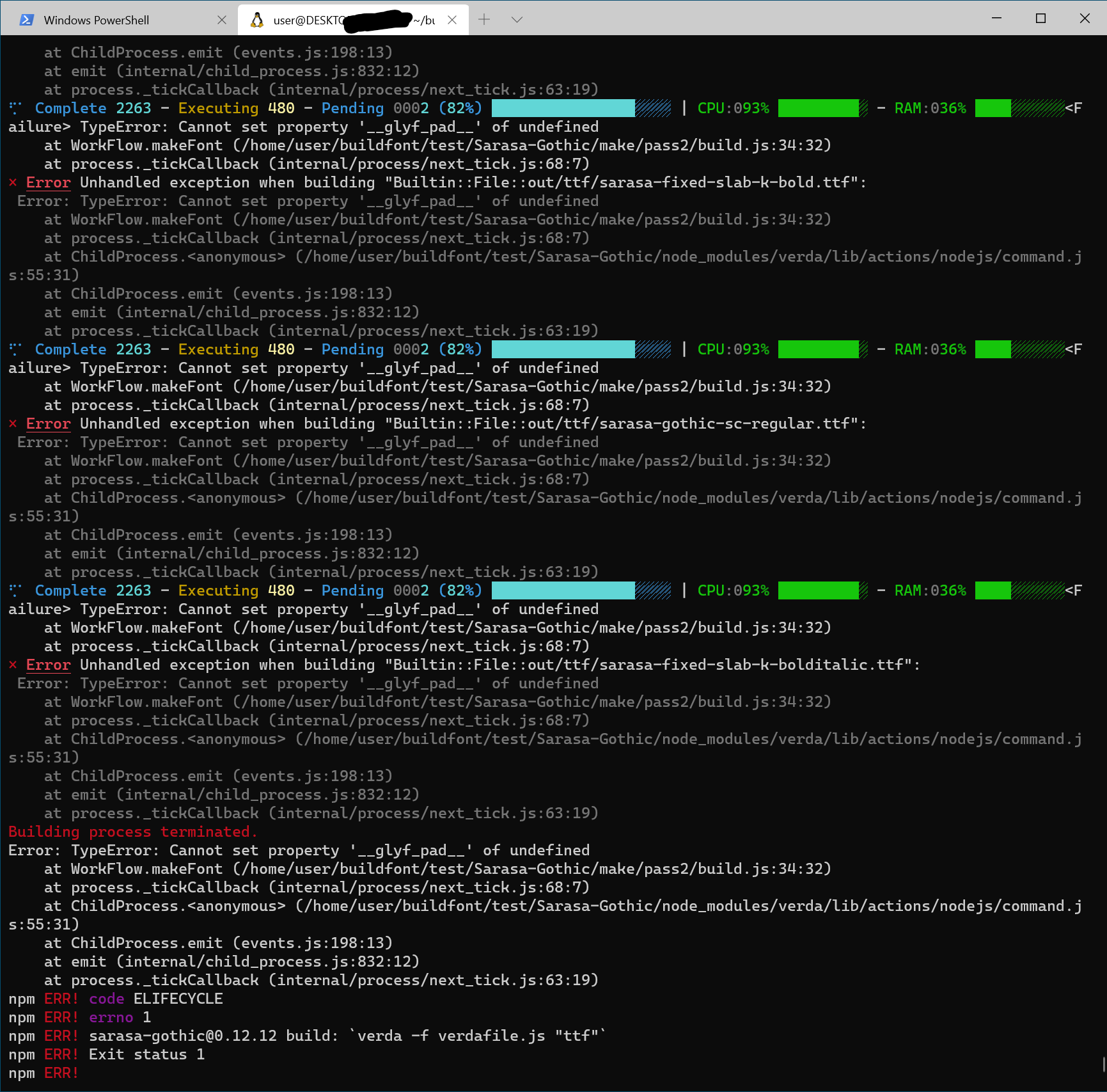 Lowest Node.js version to build the font · Issue #179 · be5invis/Sarasa ...