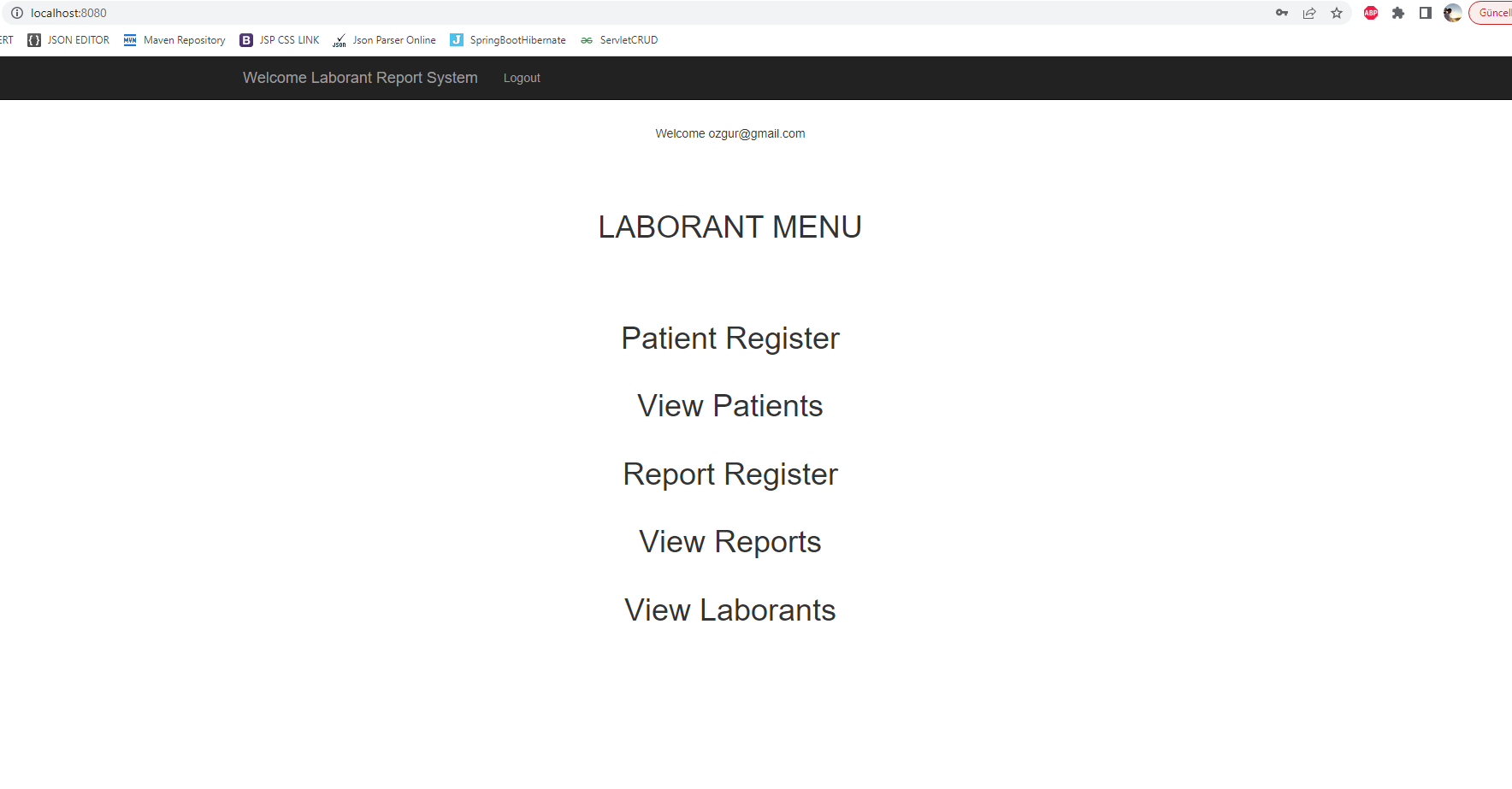GitHub - eraynaccarli/labProject: SpringMVC,Thymeleaf,Bootstap,Hibernate,Mysql