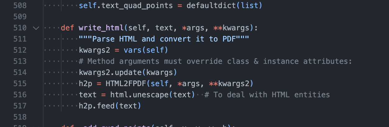 Support / / in HTML2FPDF & deprecate HTMLMixin by yk-jp · Pull Request ...
