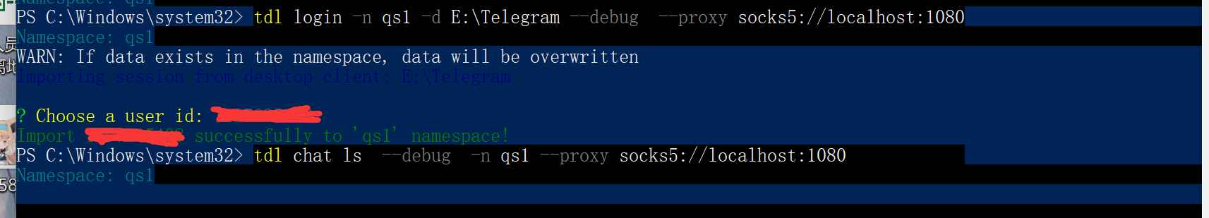 [BUG] can not login with existing official desktop clients · Issue #99 · iyear/tdl · GitHub
