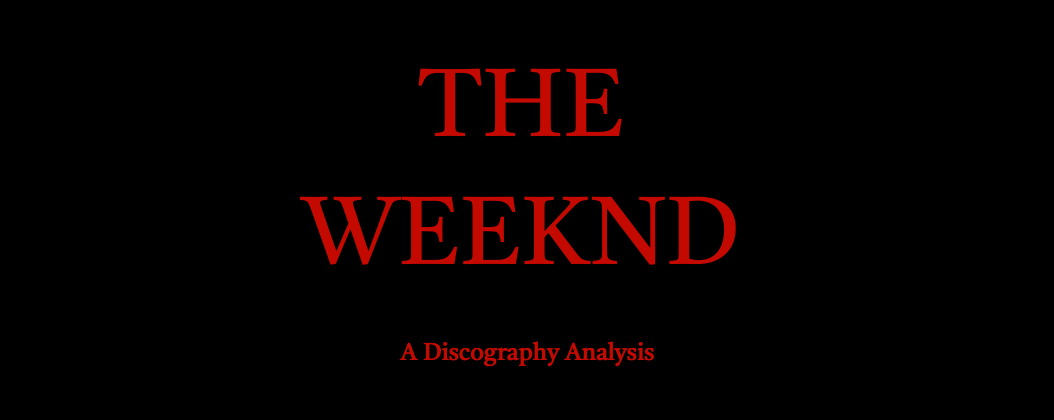 GitHub - Varadmurty-mohod/The-Weeknd-A-Discography-Analysis: A deep dive into the evolution of ...