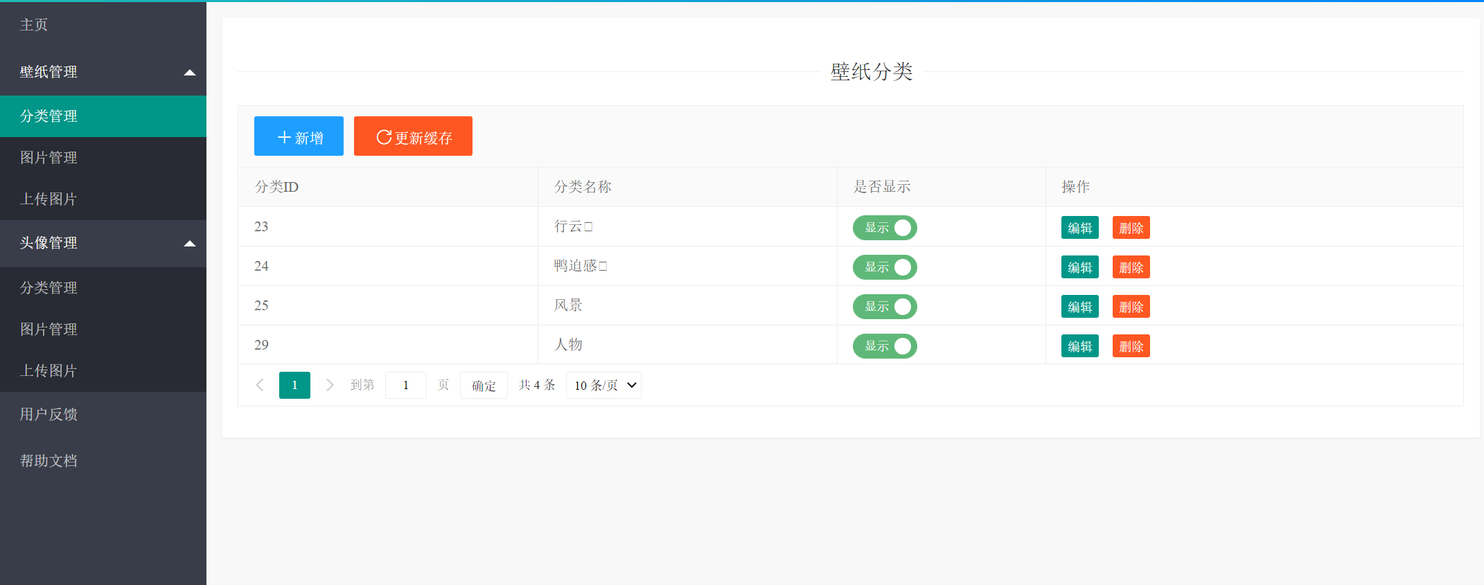 GitHub - JackkXx/WallpaperApplet: 微信壁纸头像小程序，携带独立后台，支持本地上传壁纸、头像，自定义分类等功能
