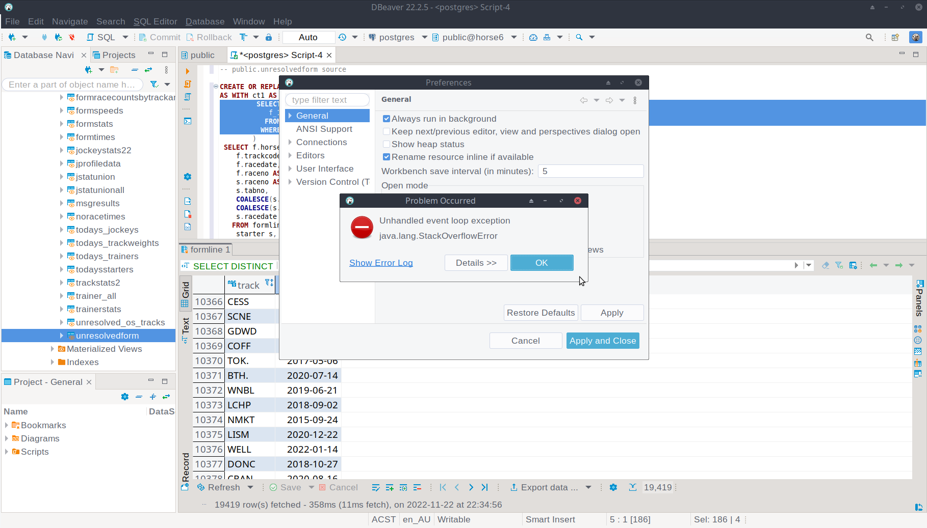 22.5.2 is GARBAGE · Issue #18296 · dbeaver/dbeaver · GitHub