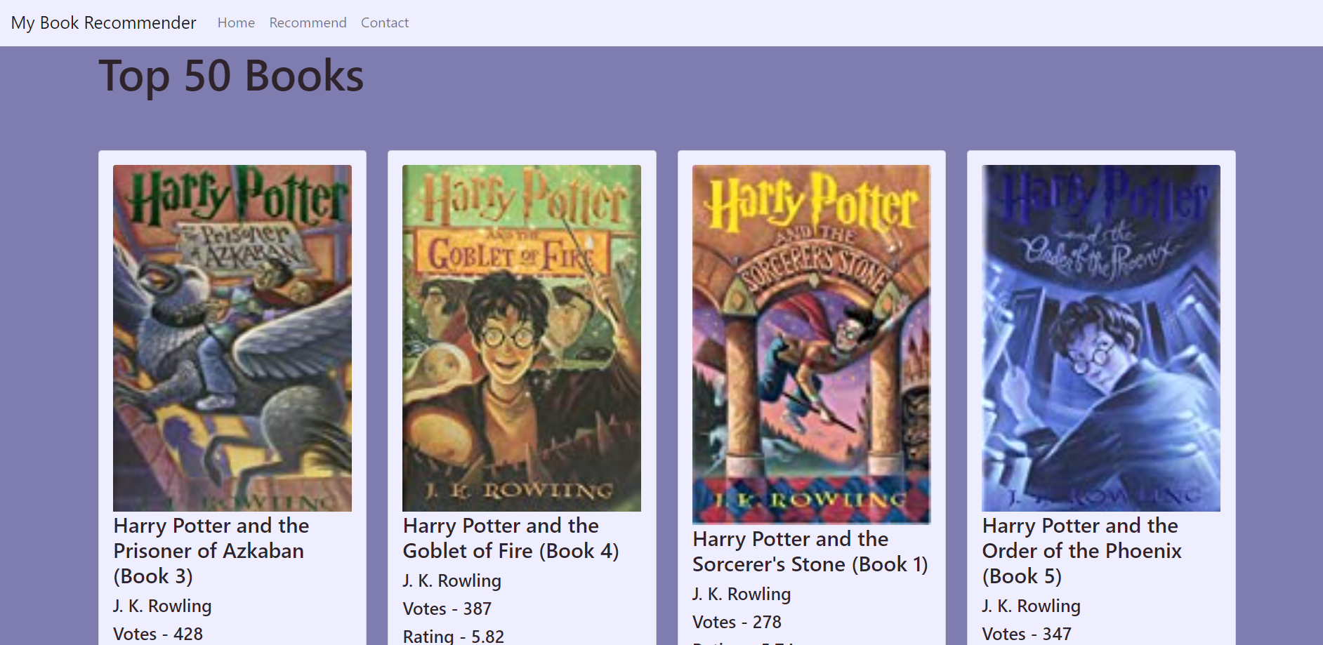 GitHub - Saiyamlakhanpal/Book-Recommender: A Book recommender system that recommends you books ...