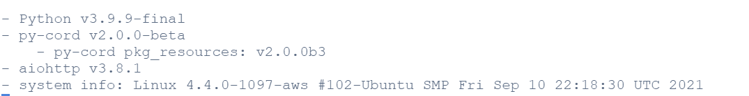 Error In Oninteraction While Processing Commands · Issue 912 · Pycord Developmentpycord · Github