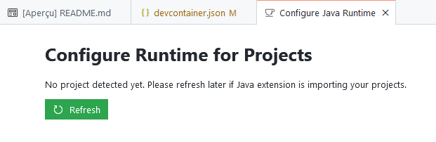 Java Project isn't never load with codespaces · community · Discussion #49863 · GitHub