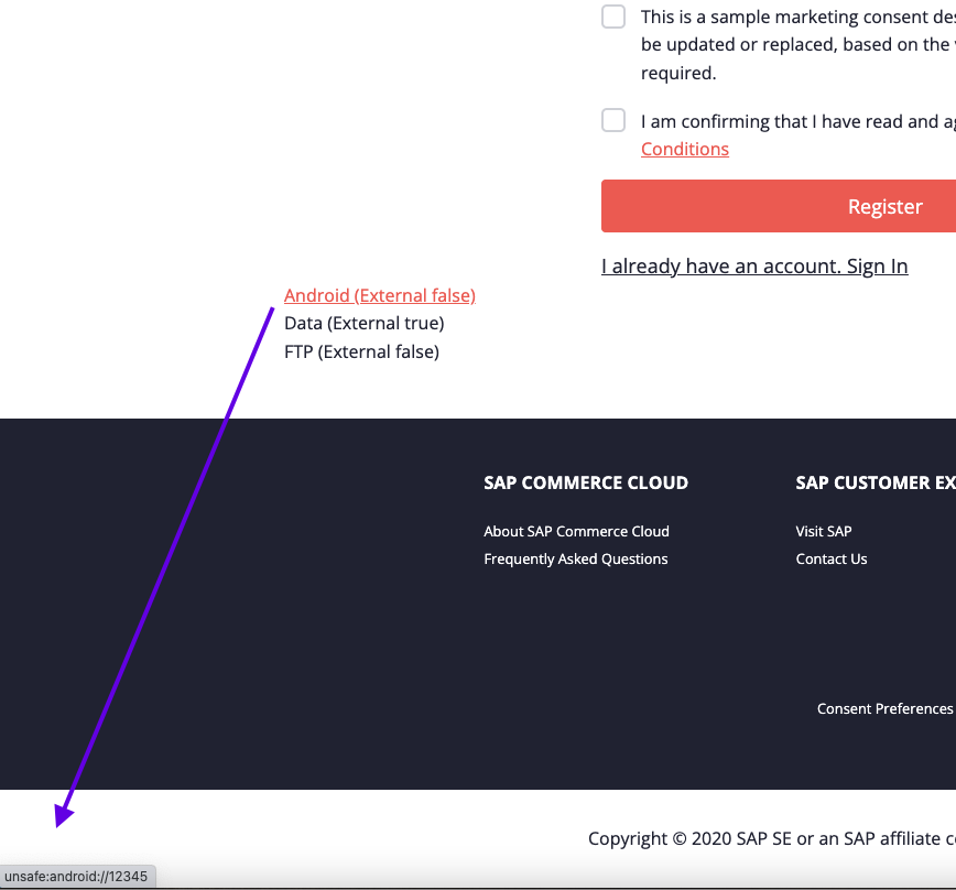 Custom Protocol Handler for Generic Links · Issue #15526 · SAP/spartacus · GitHub