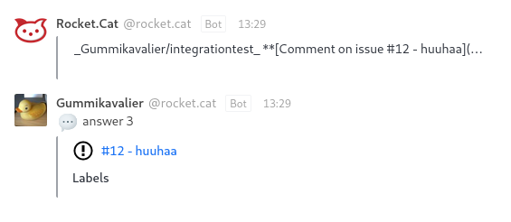 Markdown rendering of messages from GitHub integration broken · Issue #20539 · RocketChat/Rocket ...